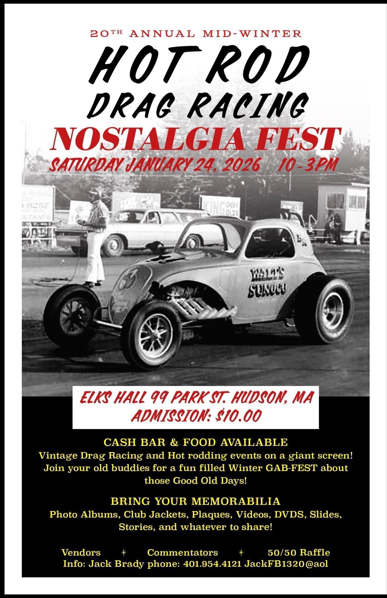 20th Annual Mid-Winter Hot Rod Drag Racing Nostalgia Fest / January 24 ...